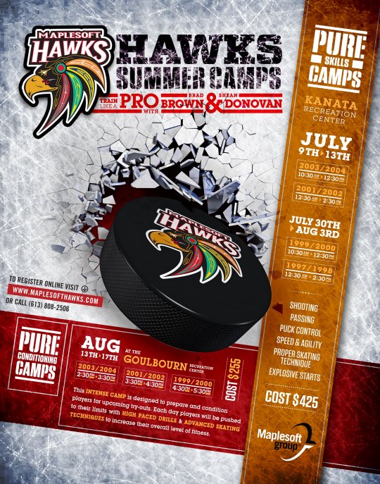 Maplesoft Hawks Hockey Organization powered by GOALLINE.ca